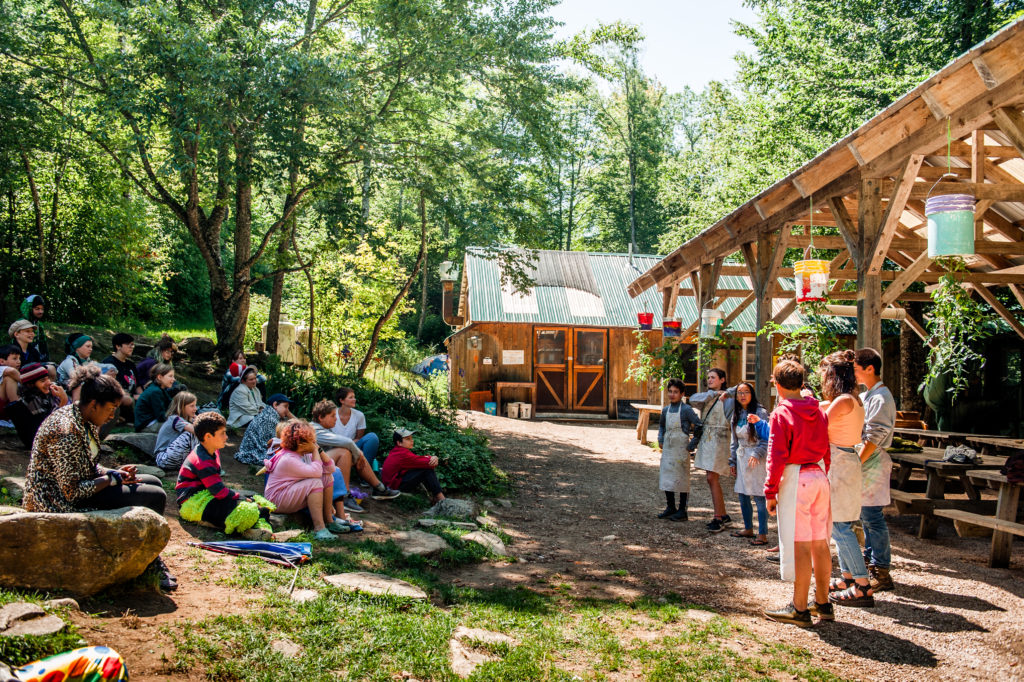 A Kitchen View of SAM Camp - Farm & Wilderness